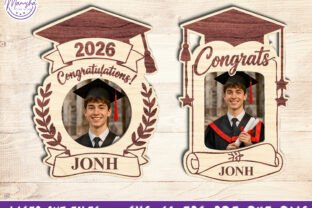 Graduation Photo Frame SVG Bundle · Creative Fabrica