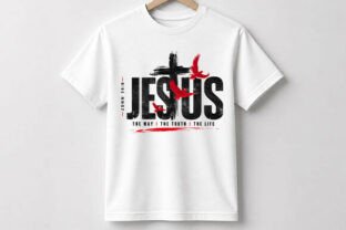 Jesus Cross John 14:6 PNG Graphic by CREATIVE DESIGN ZONE · Creative ...