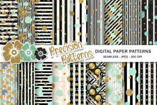 Luxury Black and White Stripe Background Graphic by Precision Patterns ...