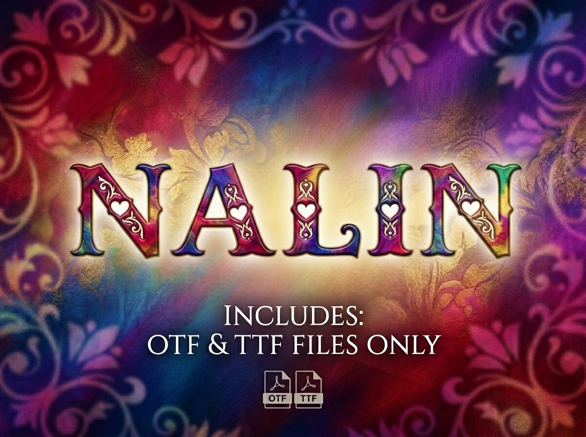 Nalin Font by Bluebird · Creative Fabrica