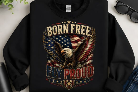 Patriotic Eagle American 4th of July PNG Graphic by ArtisticLand ...