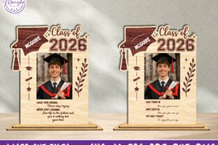 Personalized Graduation Photo Stand SVG · Creative Fabrica