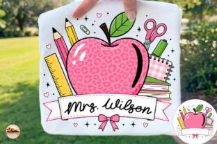 Personalized Teacher Back to School Png Graphic by SLEEPY FOX ...