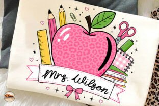Personalized Teacher Back to School Png Graphic by SLEEPY FOX ...