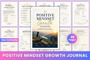Positive Mindset Growth Journal Graphic by KDPMart · Creative Fabrica