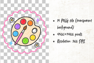 Preppy Back to School Frames Clipart PNG Graphic by Yassou Bouhad ...