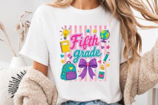 Preppy School Grades 1-5 Bundle PNG Graphic by JisanStudio · Creative ...