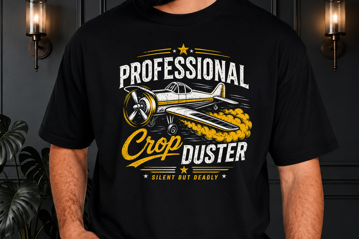 Professional Crop Duster PNG Fathers Day Graphic by JisanStudio ...