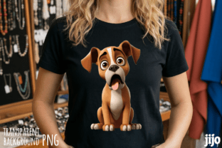 Puppy Cartoon Dog Animal PNG Graphic by jijopero · Creative Fabrica
