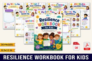 Resilience Workbook for Kids Graphic by designmela01 · Creative Fabrica