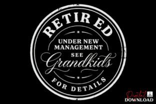 Retired Grandkids Quote Golf SVG Graphic by CraftDesign · Creative Fabrica