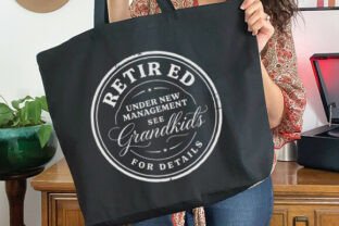 Retired Grandkids Quote Golf SVG Graphic by CraftDesign · Creative Fabrica