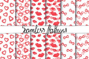 Romantic Digital Paper Pack Graphic by TextureTextileLab · Creative Fabrica