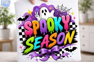 Spooky Season Ghost Halloween PNG SHIRT Graphic by Digital Duck ...