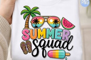 Summer Squad Beach Vibe PNG T-Shirt Graphic by MAMA MOO · Creative Fabrica