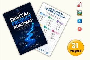 The Digital Product Roadmap Graphic by KDPLab · Creative Fabrica