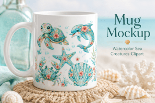 Turquoise Sea Creatures PNG Cliparts Graphic by NdkMode · Creative Fabrica