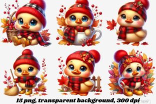 Autumn Duck Graphic by AuroraDesignWorks · Creative Fabrica