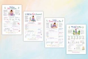 Body Mindfulness and Self-Care Workbook Graphic by munjixpro · Creative ...