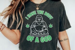 Buddha Cannabis Funny Stoner Quote Graphic by gregoraciiart · Creative ...