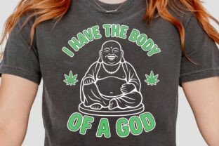 Buddha Cannabis Funny Stoner Quote Graphic by gregoraciiart · Creative ...