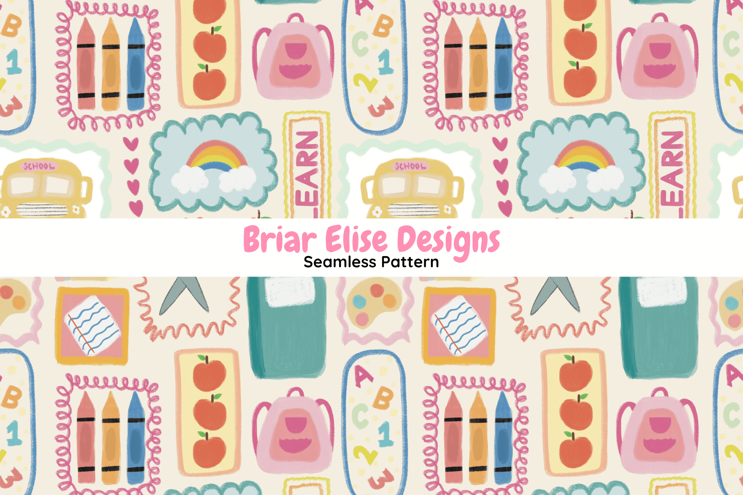 Classroom Teacher Digital Paper | School Graphic by Briar Elise Designs ...