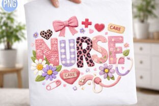Cute Nurse Floral Stethoscope Shirt PNG Graphic by The Black Cat ...