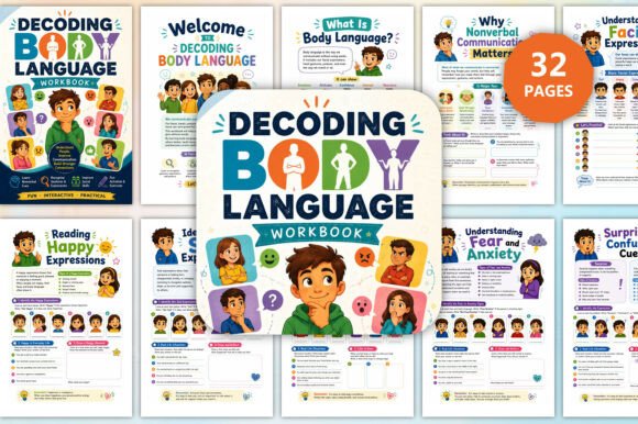 Decoding Body Language Workbook Graphic by munjixpro · Creative Fabrica