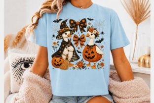Festive Halloween Goose Patchwork PNG Graphic by Vintage Expert ...