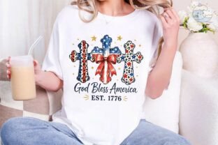 God Bless America Crosses PNG Clipart Graphic by Dreamtidestudio ...