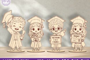 Graduation Kids Laser Cut SVG Bundle · Creative Fabrica
