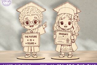 Graduation Kids Laser Cut SVG Bundle · Creative Fabrica