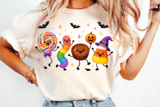 Happy Halloween Candy Doodle PNG Graphic by Lazy Cat Co. · Creative Fabrica