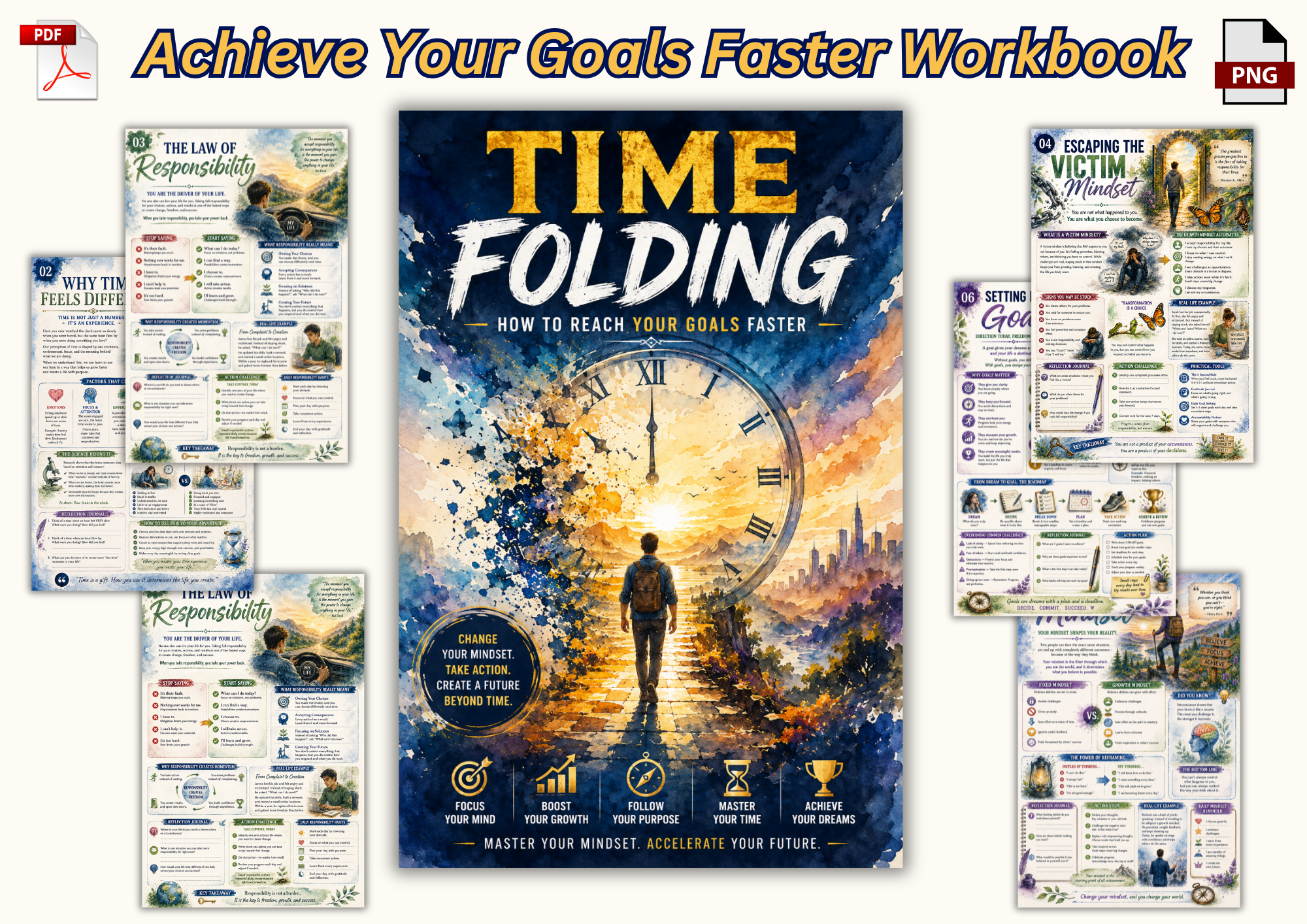 How to Reach Your Goals Faster Workbook Graphic by Nora as · Creative ...