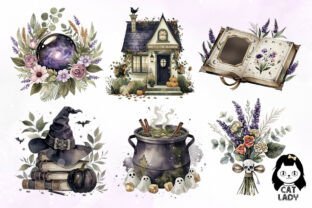Mysterious Countrycore Halloween Clipart Graphic by Cat Lady · Creative ...