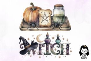 Mysterious Countrycore Halloween Clipart Graphic by Cat Lady · Creative ...