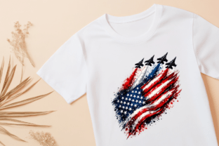 Patriotic USA Flag Jets PNG Design Graphic by Smillyy threads ...