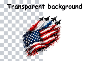 Patriotic USA Flag Jets PNG Design Graphic by Smillyy threads ...