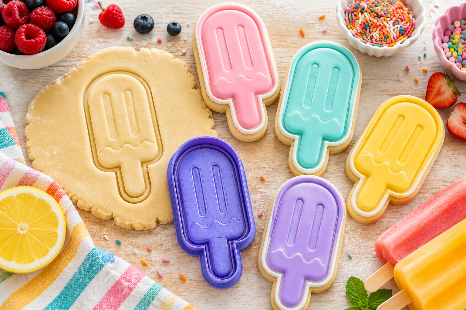 Popsicle Cookie Cutter · Creative Fabrica