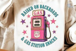 Retro Gas Pump Backroads PNG Sublimation Graphic by Dreamtidestudio ...