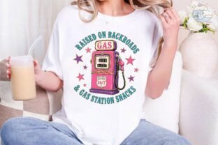 Retro Gas Pump Backroads PNG Sublimation Graphic by Dreamtidestudio ...