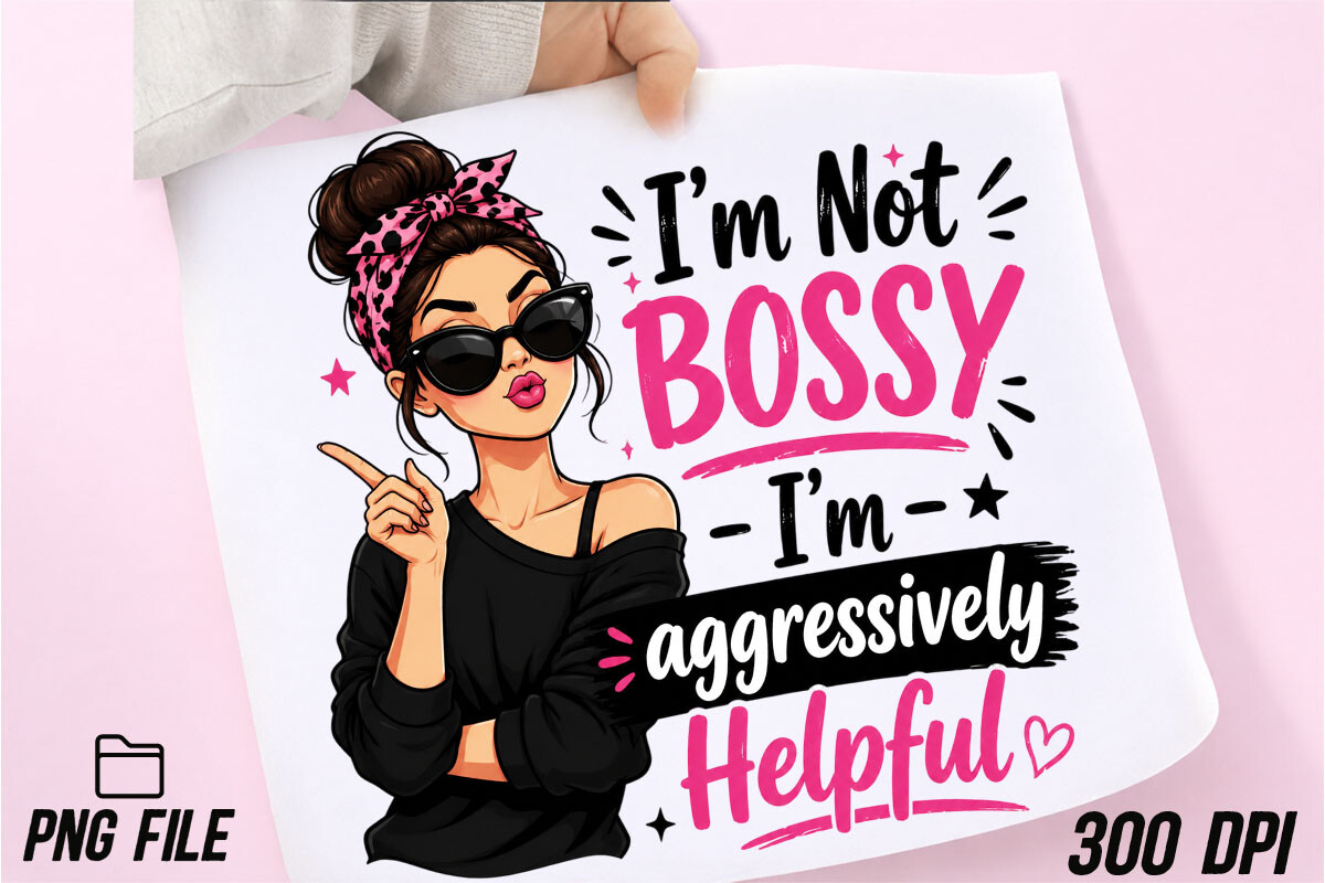 Sarcastic Humor Woman PNG Funny Sassy Graphic by PrintExpert · Creative ...