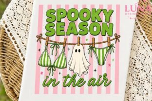 Spooky Season Ghost Clothesline PNG Graphic by LunaDesignHouse ...