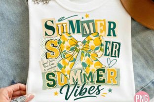 Summer Vibes Lemon Ribbon PNG T-Shirt Graphic by BEE CREATION ...