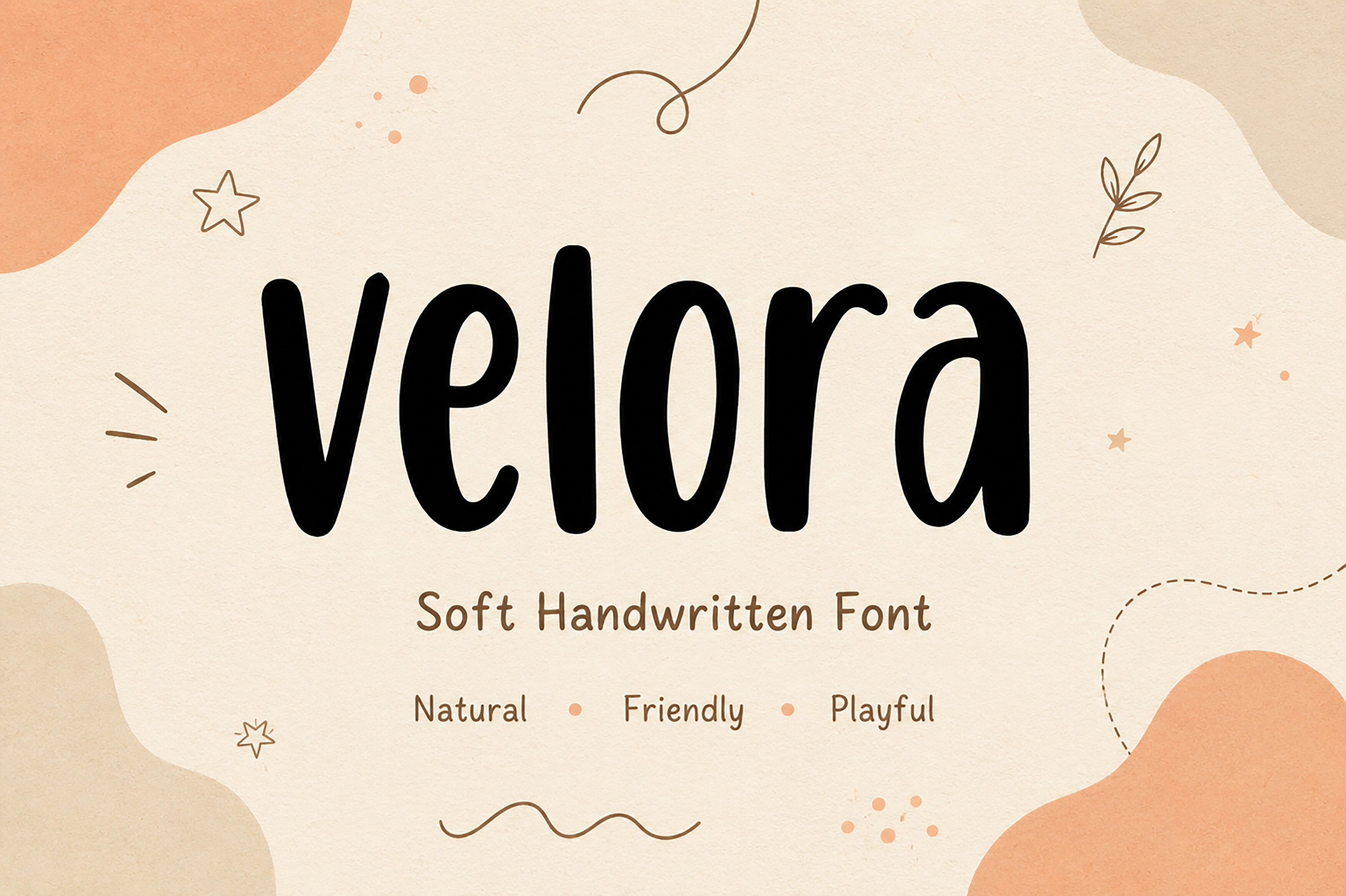Velora Font by Bundle · Creative Fabrica