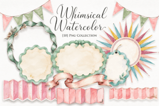Watercolor Frames Clipart Bundle PNG Graphic by DesignPark503 ...