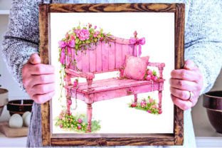 Watercolor Girly Summer Clipart Graphic by Artoya · Creative Fabrica