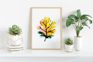 Whimsical Autumn Fall Leaves Clipart Graphic by Artistic.Visions ...