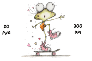 Whimsical Riders Animals Clipart Set Graphic by giraffecreativestudio ...
