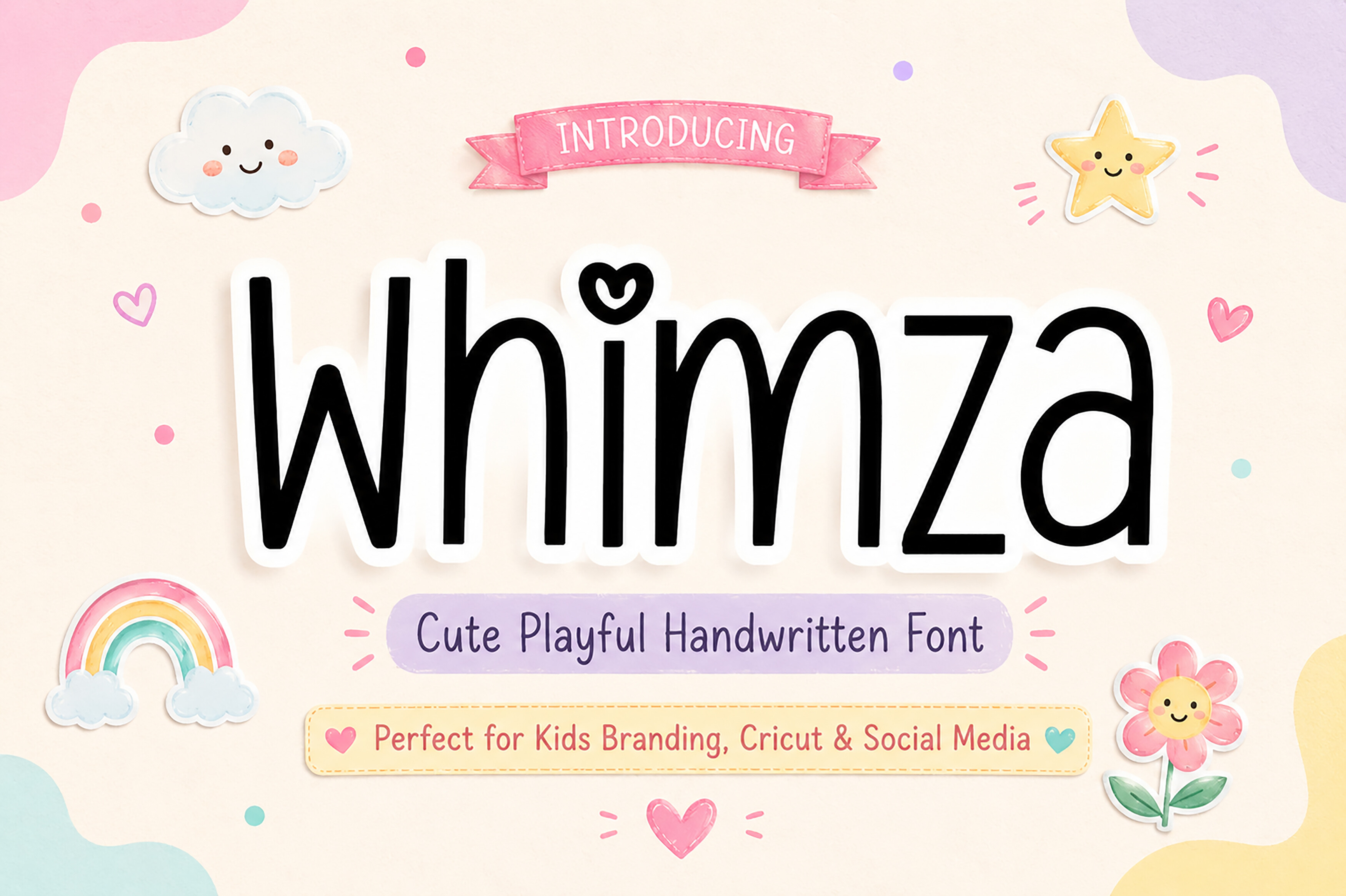 Whimza Font by Bundle · Creative Fabrica